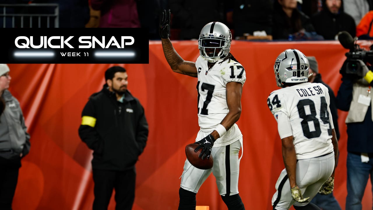 Quick Snap: Davante Adams' walk-off touchdown secures Raiders' overtime victory against Broncos