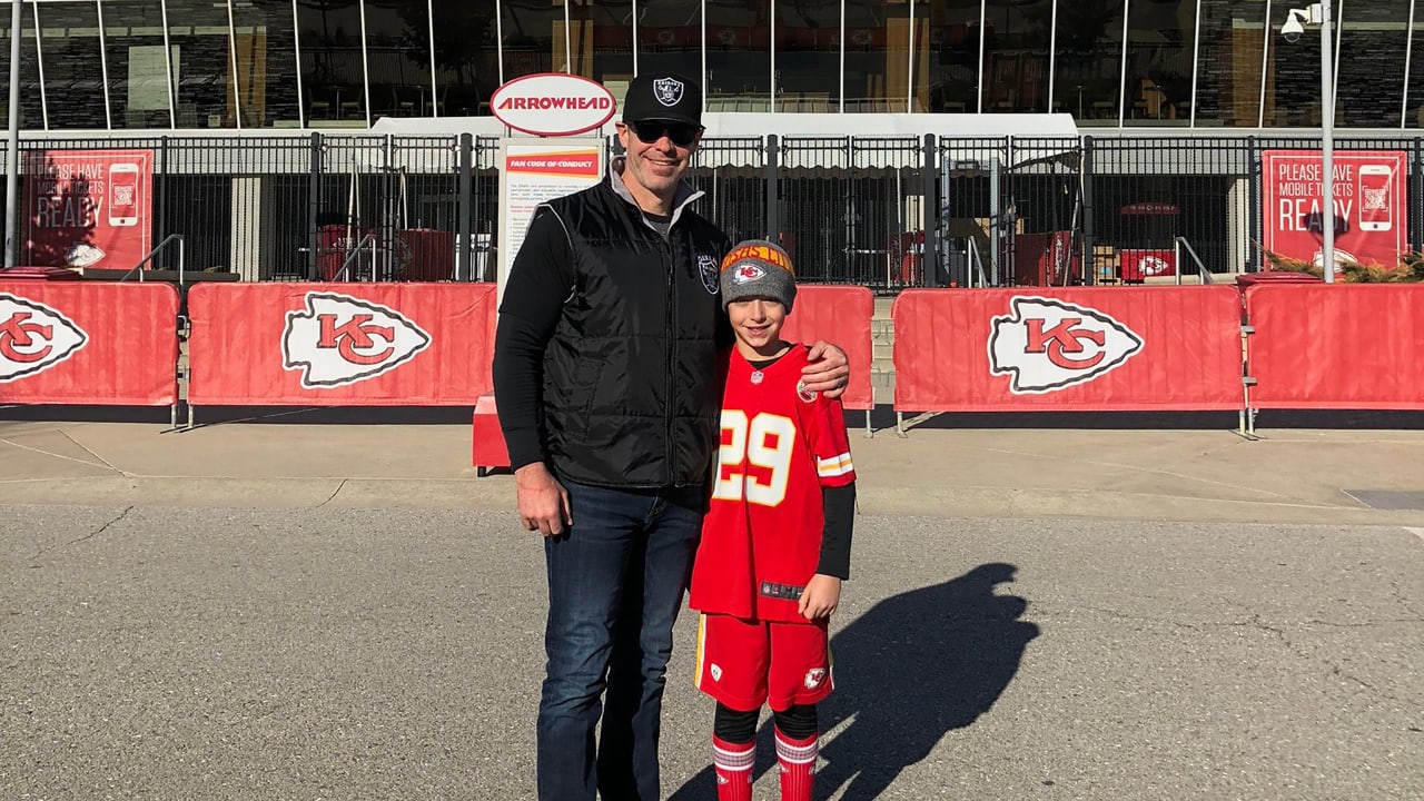Bragging Rights: How a father and son are bonding over the Raiders ...