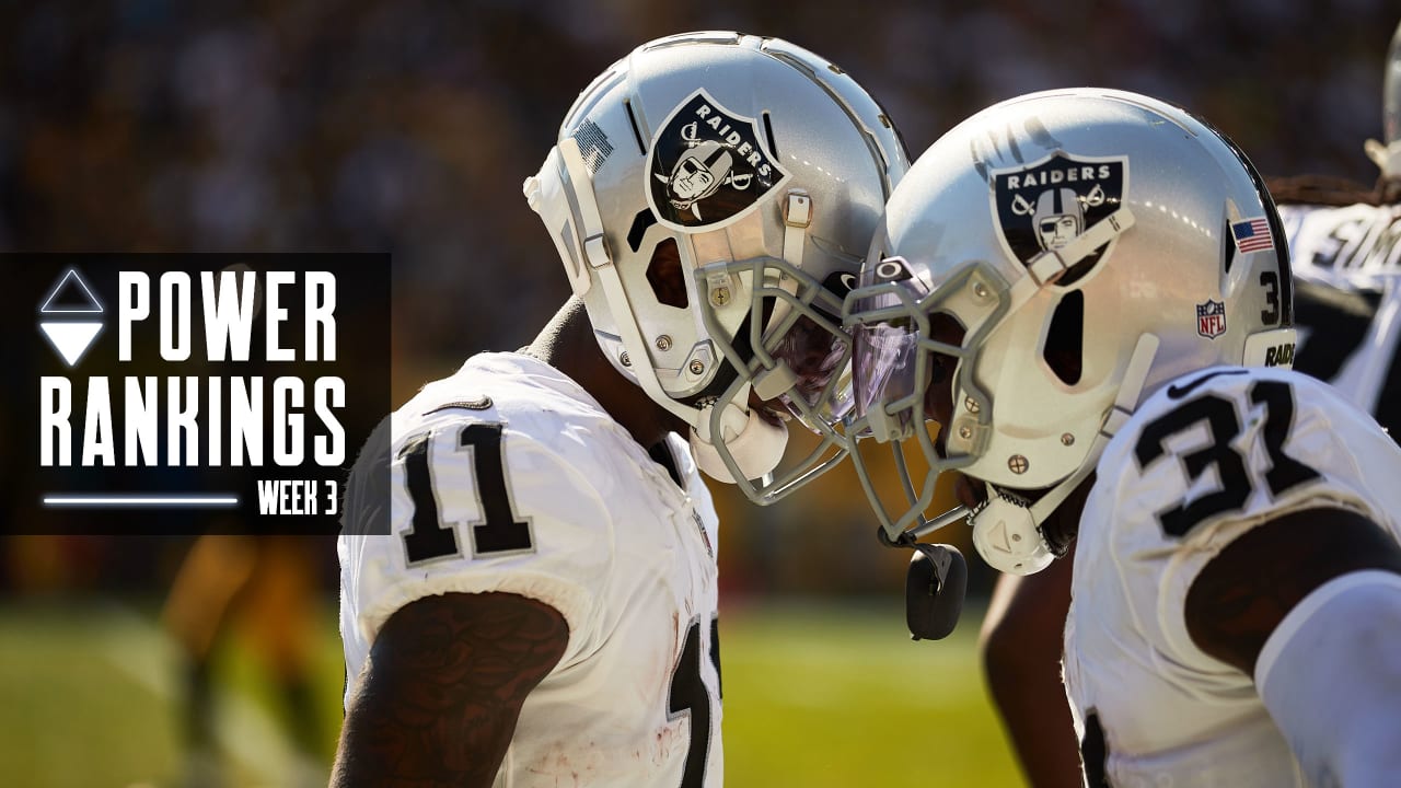 Power Rankings: Raiders soar up the rankings after impressive Week 2 ...