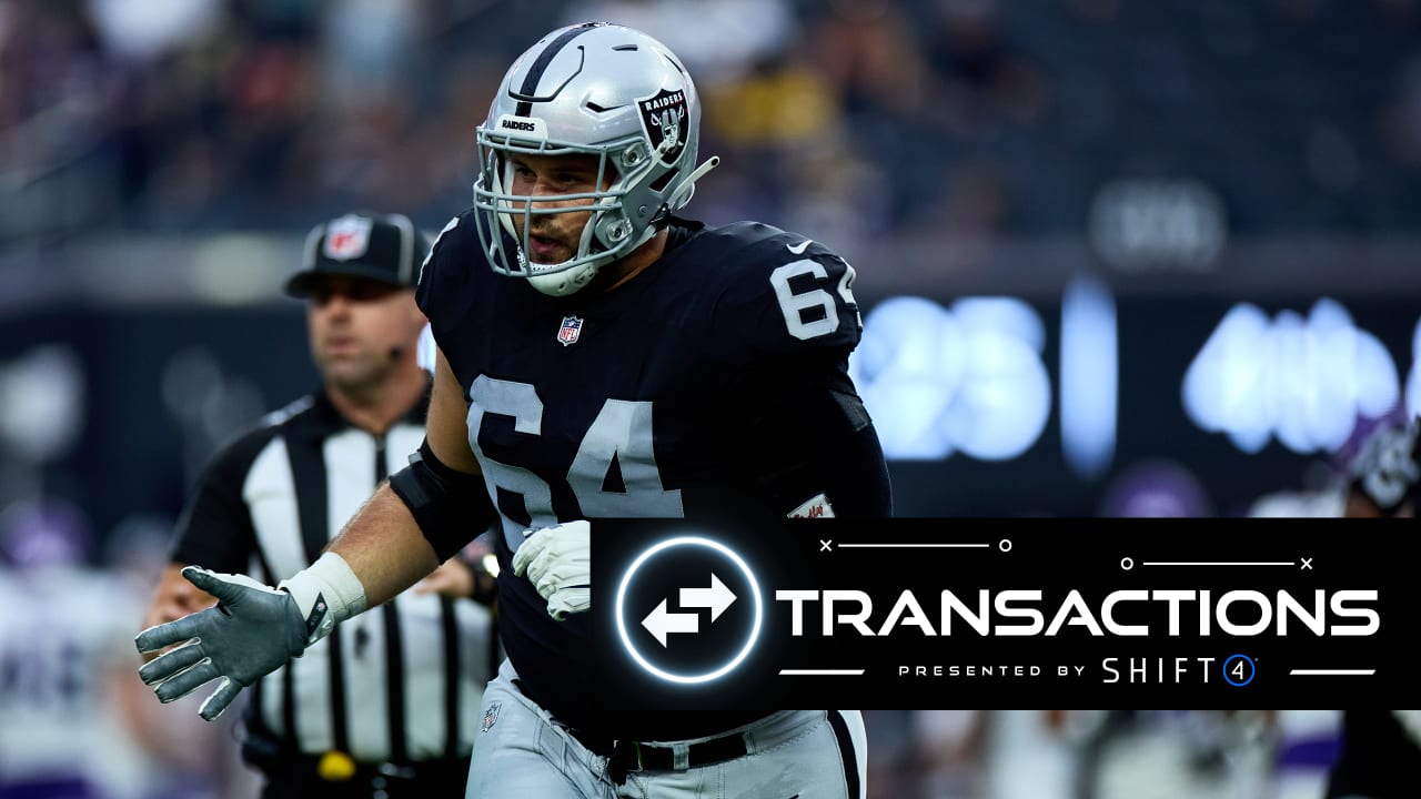 Raiders sign G Alex Bars to active roster, Robey-Coleman and Guidry ...