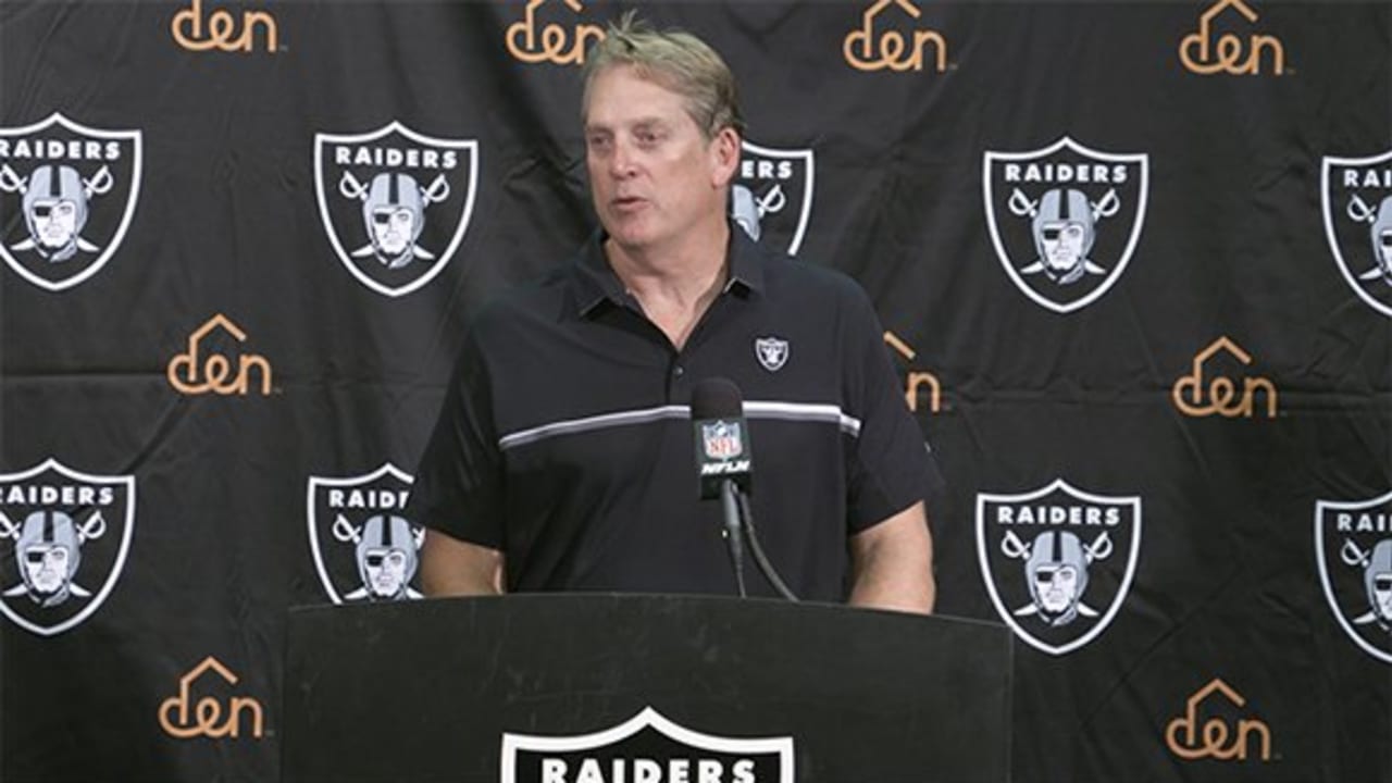 Coach Jack Del Rio Discusses Loss To Falcons