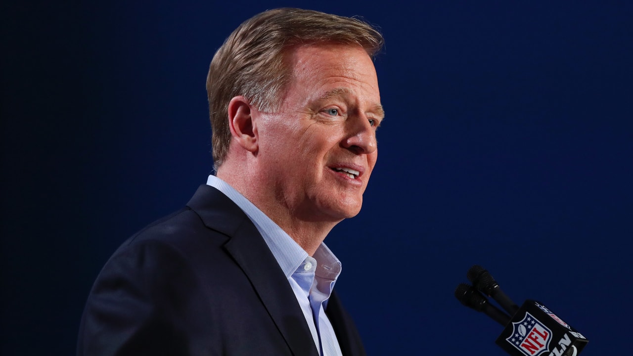 Roger Goodell knows it's an exciting time for Las Vegas and the Raiders