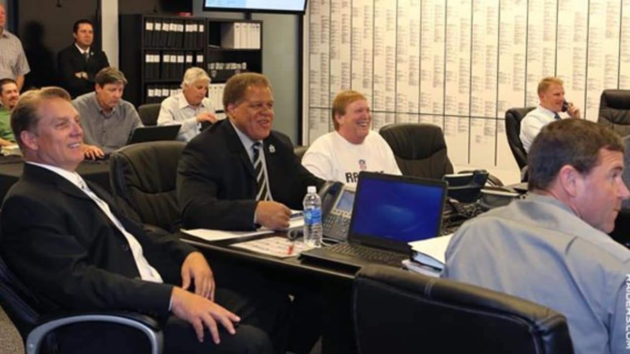 Raiders Draft War Room