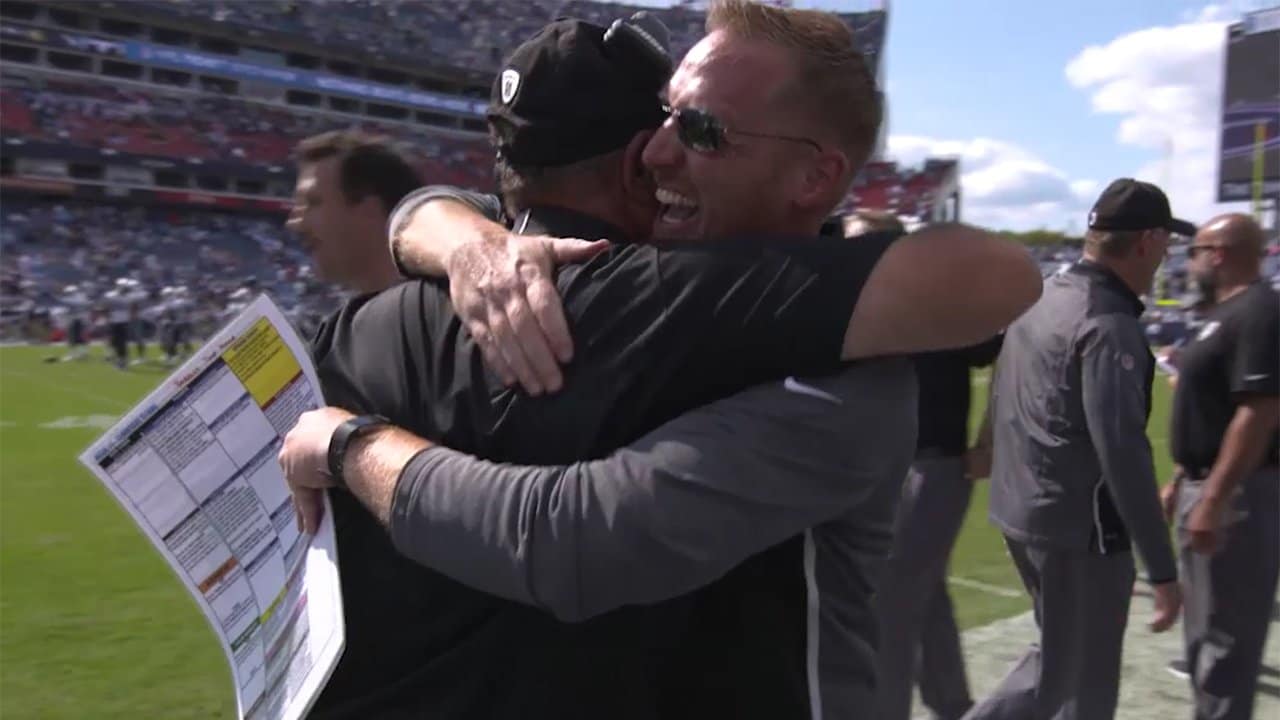 Raiders Celebrate Week 1 Win
