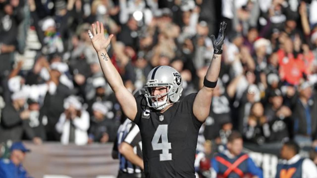 Best Plays Of 2016: Derek Carr