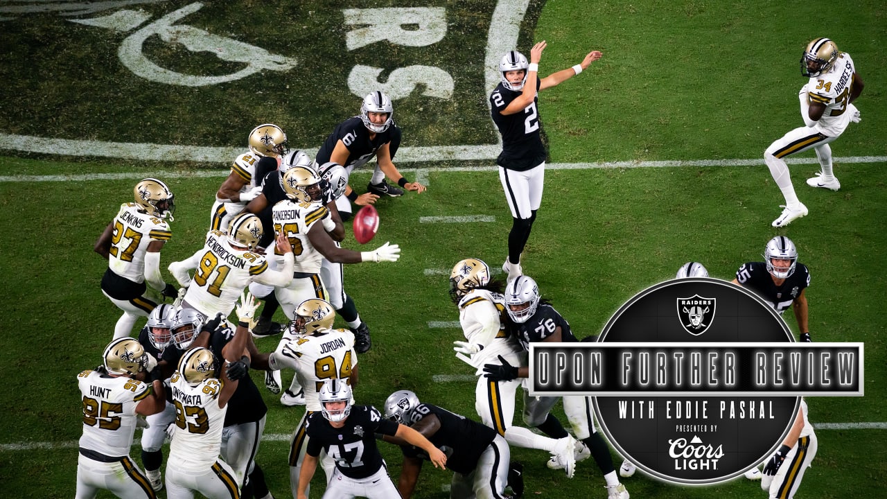 A closer look at the Raiders' specialists in 2020. Plus, Daniel Carlson ...