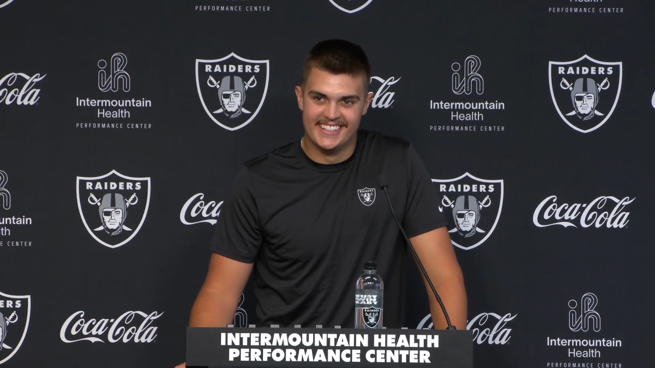 Aidan O'Connell talks playing against the defense: 'It makes you raise ...