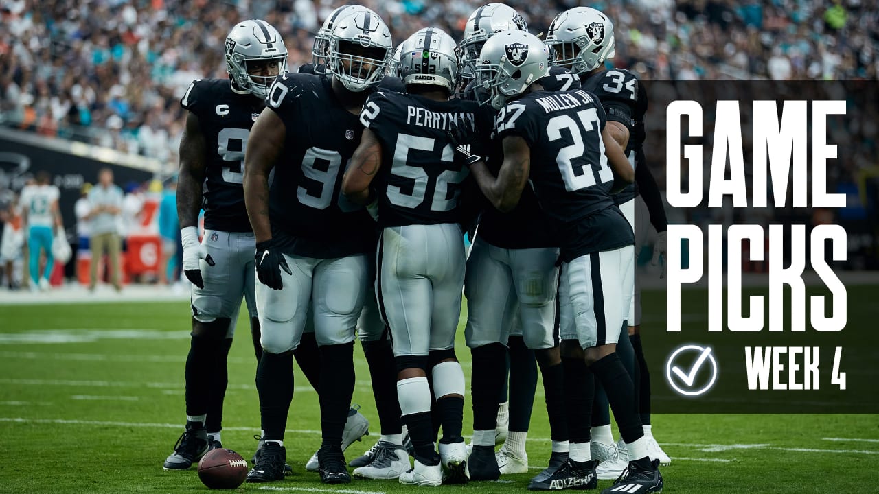 Expert Game Picks: Raiders travel to SoFi for first divisional game of 2021