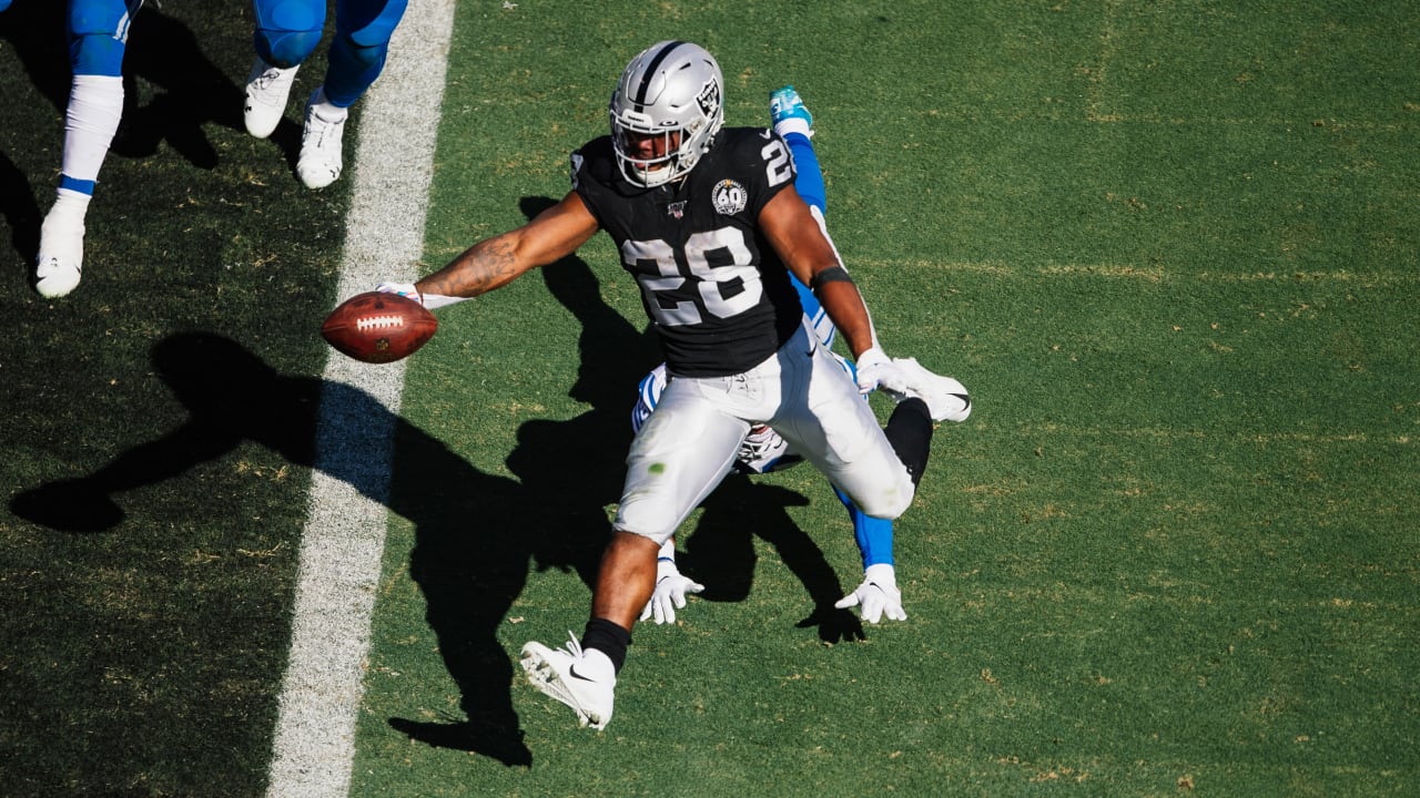 Josh Jacobs nominated for Week 9 Pepsi Rookie of the Week