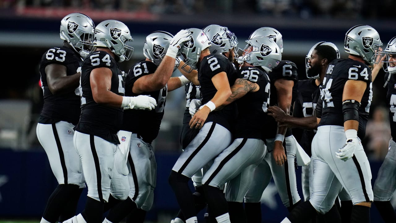 Raiders 2023 Preseason Week 3 Highlights vs. Cowboys | Kicker Daniel Carlson makes a 62-yard ...