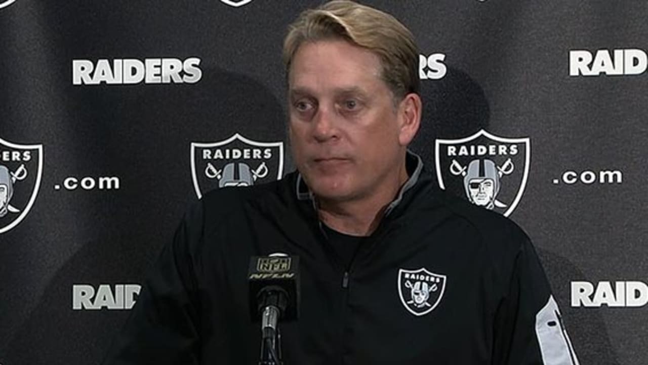 Raiders HC Jack Del Rio Talks Win in Cleveland
