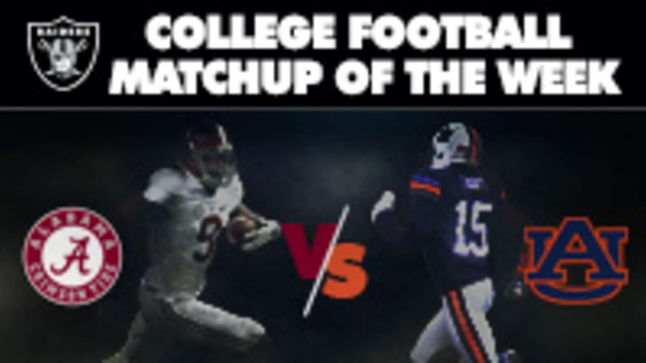 Raiders.com College Football Matchup Of The Week