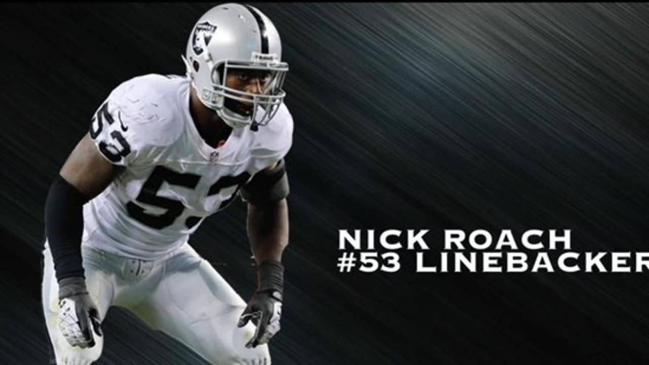 Nick Roach Enjoys Playing for Raider Nation