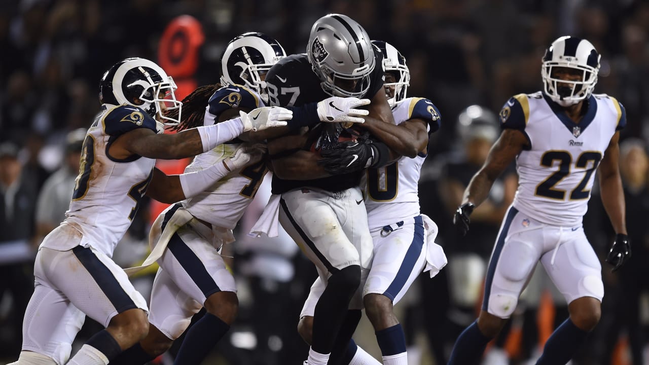 TE Jared Cook powers through for 32-yard gain