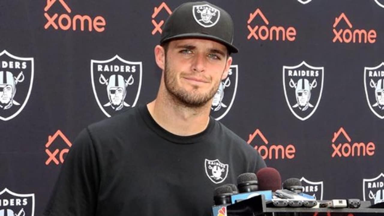 Raiders QB Derek Carr Talks Matchup with Jets