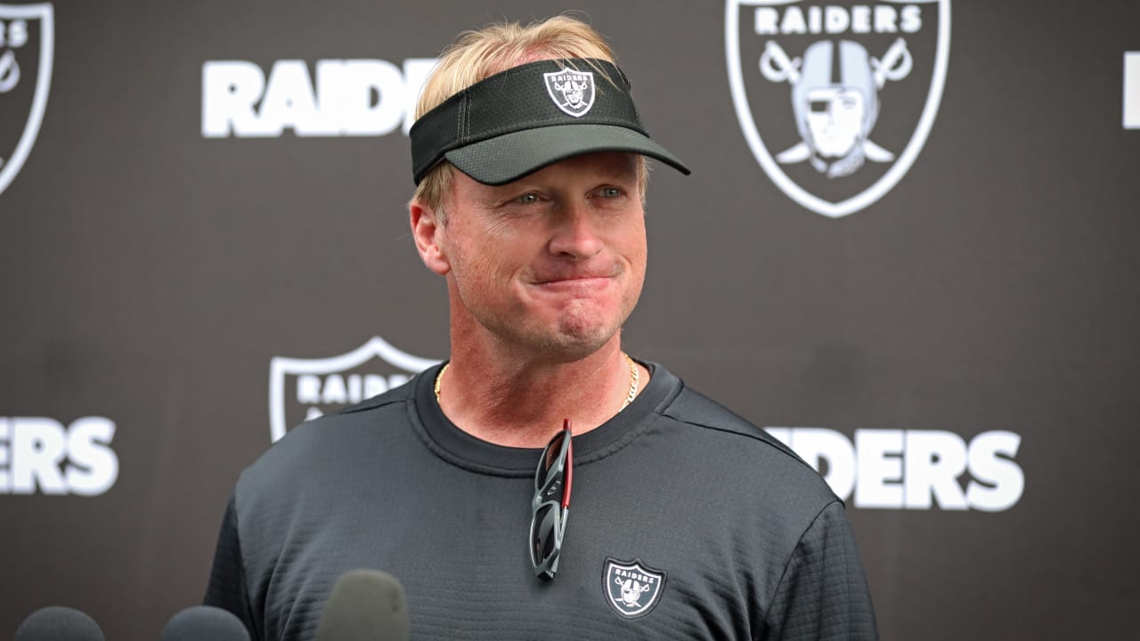 Coach Gruden talks Raiders running backs, Derek Carrier