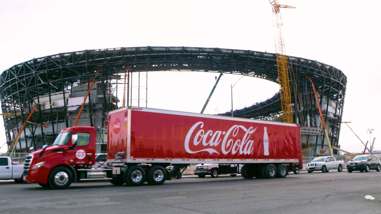 Reyes Coca-Cola partners with the Raiders and Allegiant Stadium