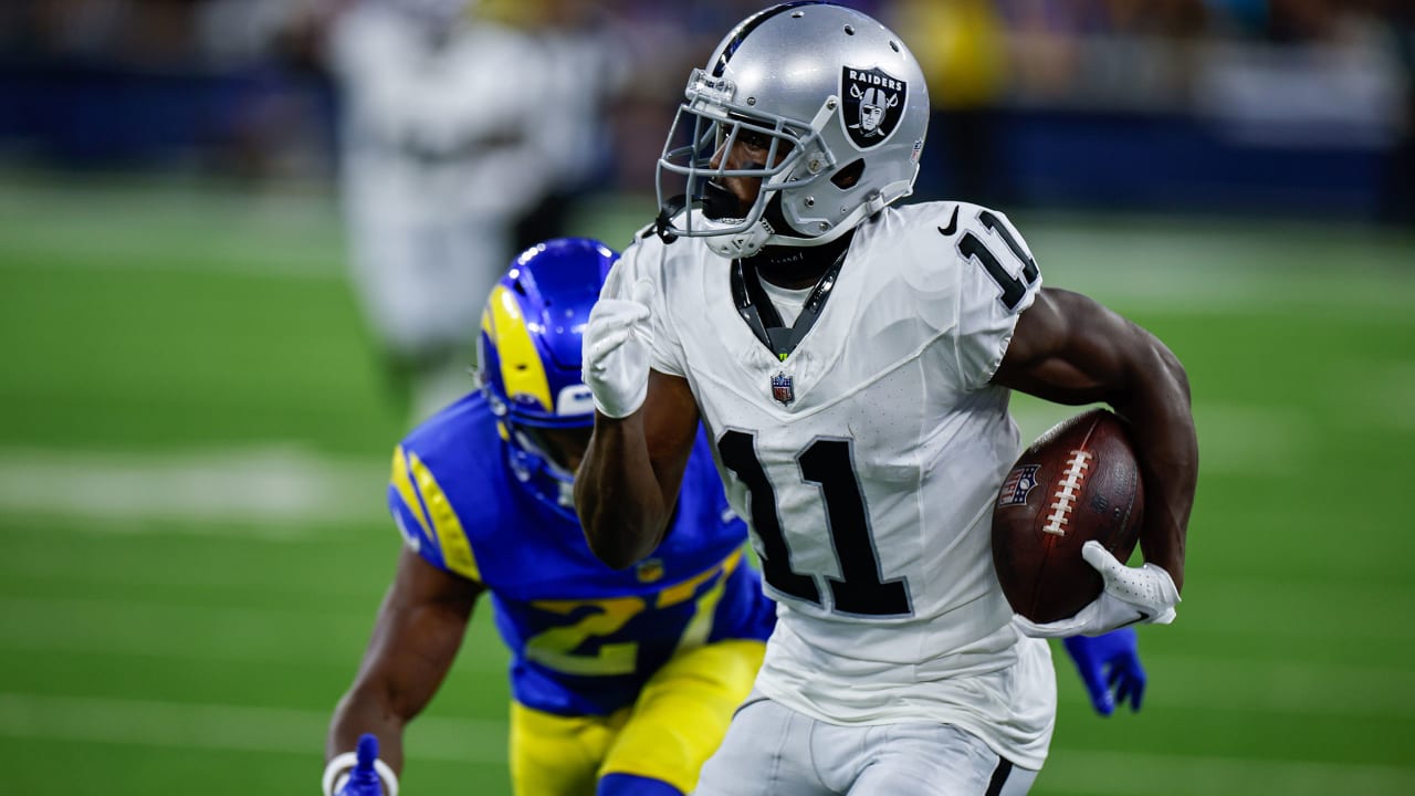 Raiders 2023 Preseason Week 2 Highlights vs. Rams | Wide receiver ...