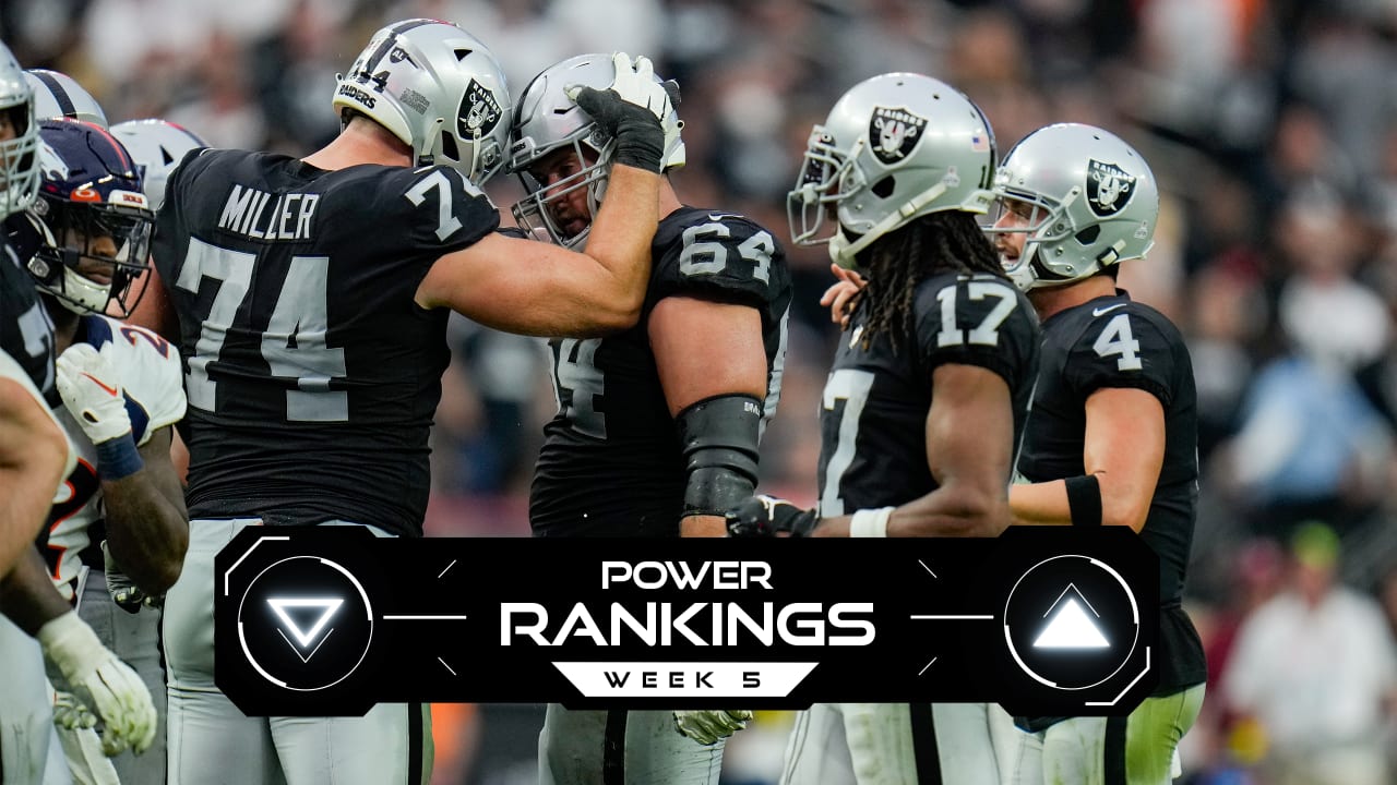 Power Rankings: Where do the Raiders rank following their win over the ...