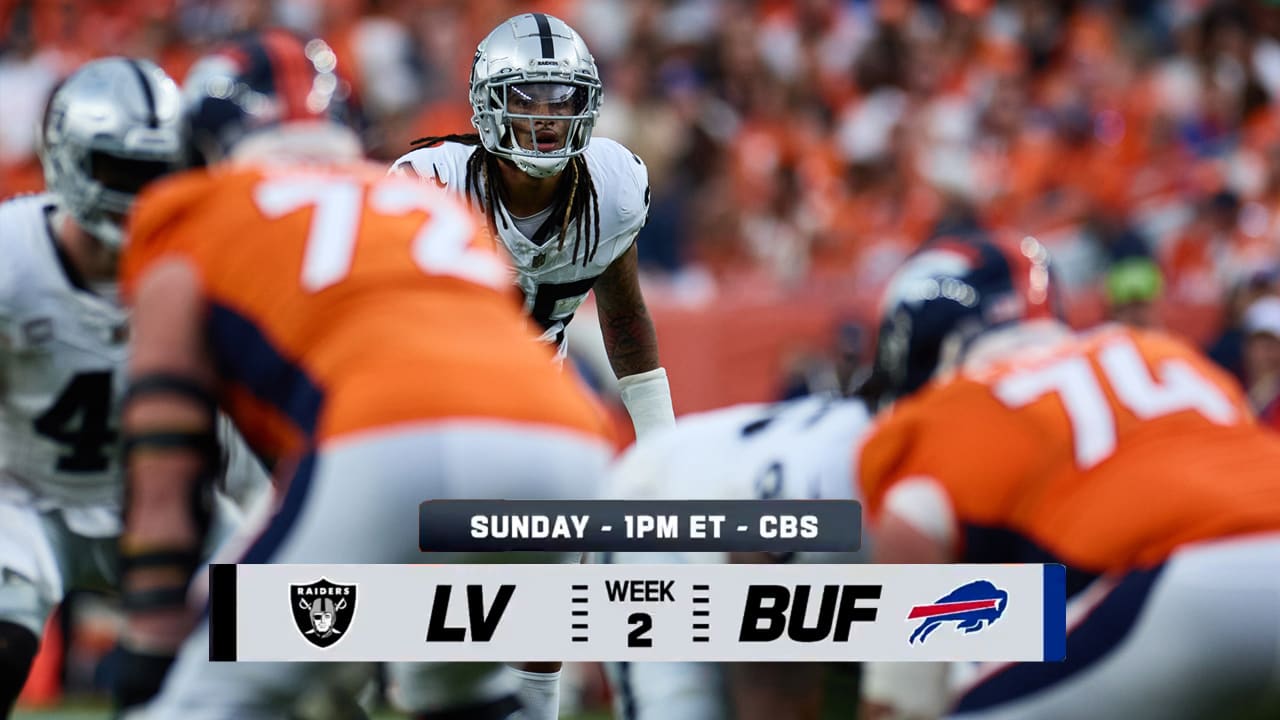 NFLN: Raiders vs. Bills preview | Week 2