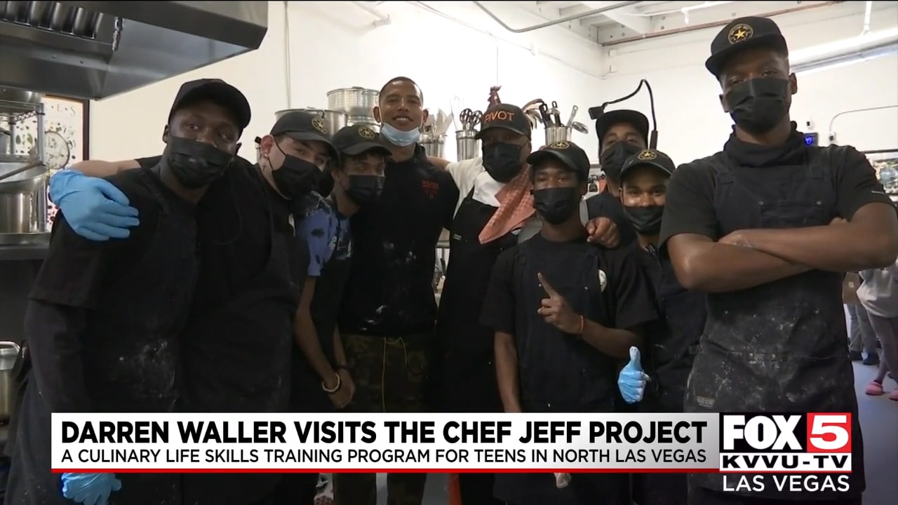 FOX5: Darren Waller makes impact at the Chef Jeff Project in North Las ...