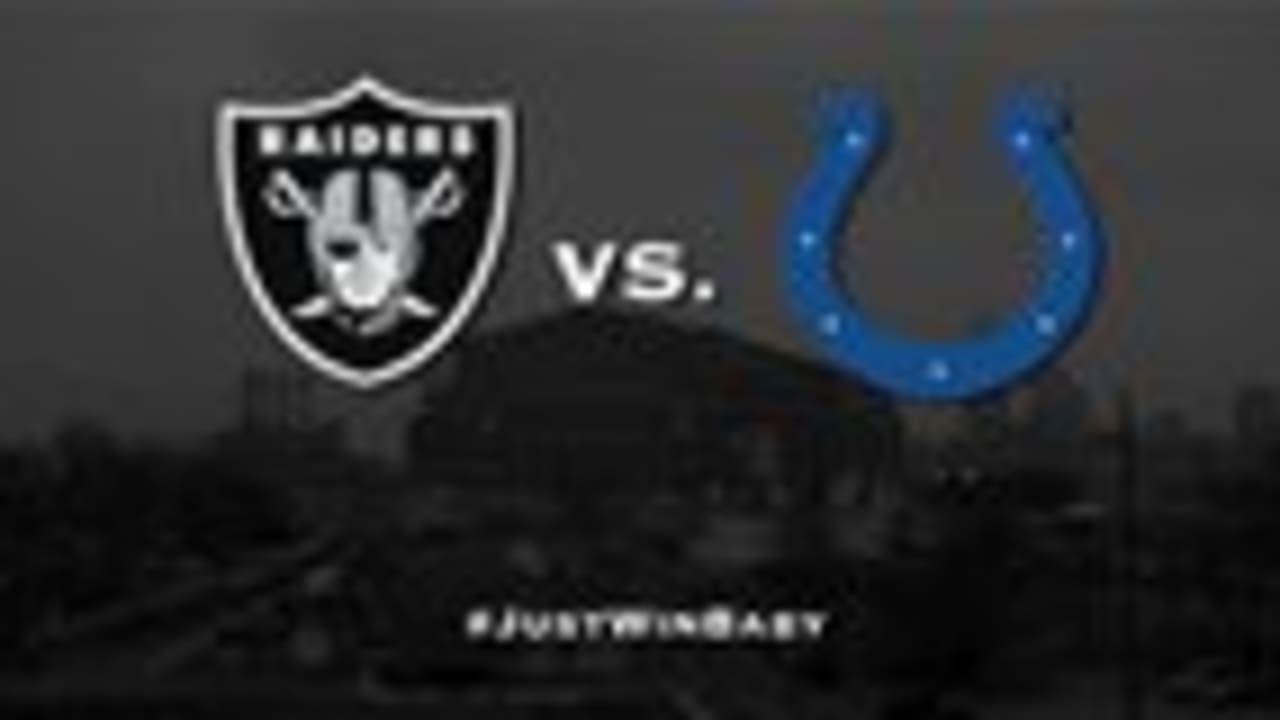Previo: Raiders @ Colts
