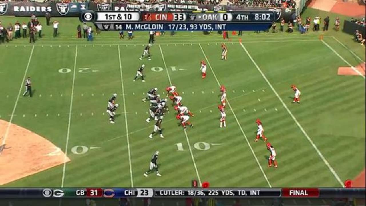 Raiders Matt McGloin finds Marcel Reece for 11-yard TD