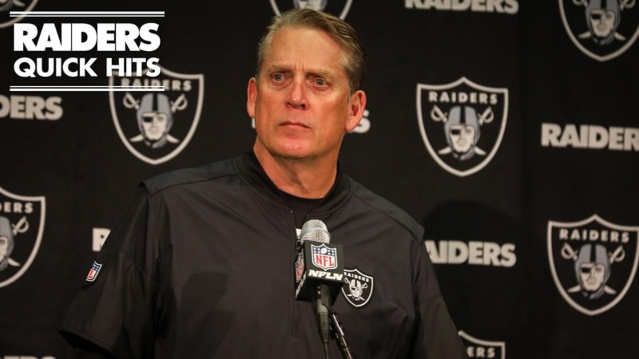 Head Coach Jack Del Rio: "It Was A Gritty Effort Back And Forth"