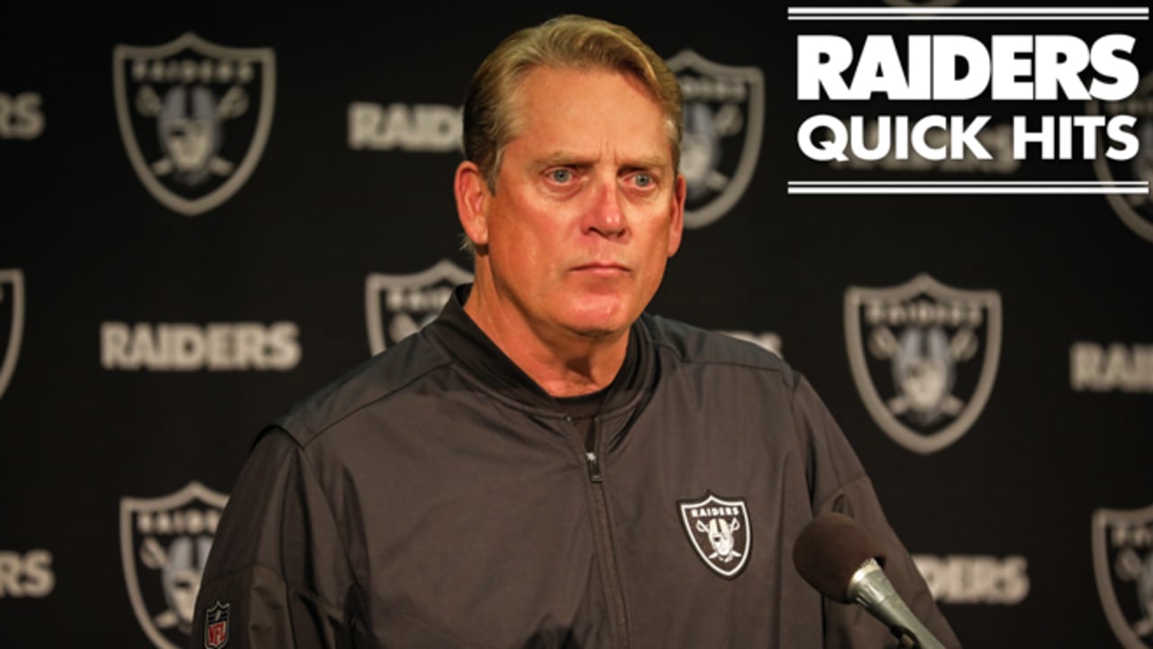 Head Coach Jack Del Rio: "It Felt Like The Protection Was Good"