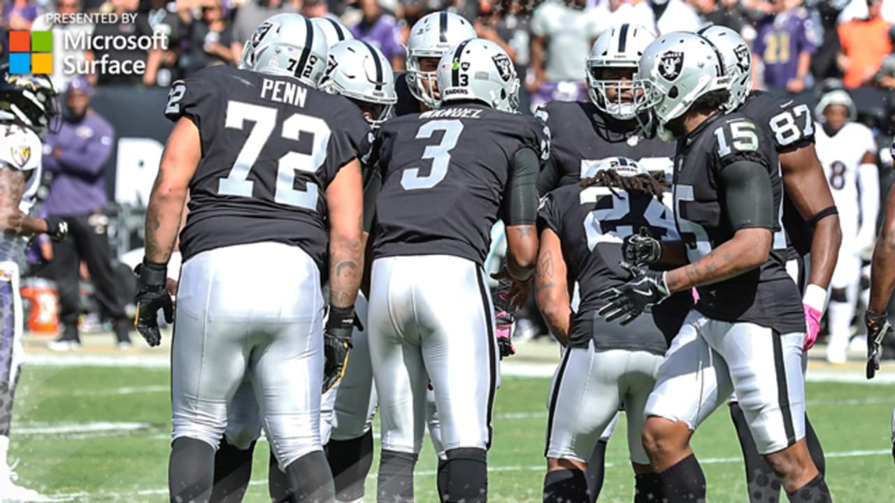 Game Notes: Oakland Raiders 17 Baltimore Ravens 30