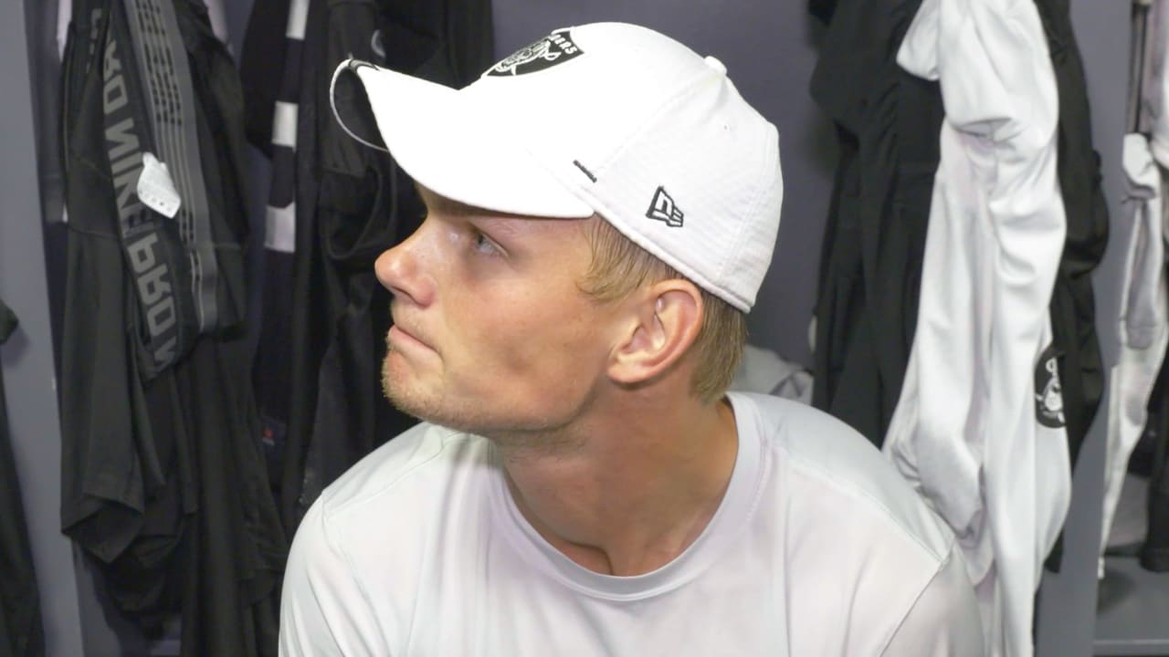 Daniel Carlson discusses facing the Minnesota Vikings