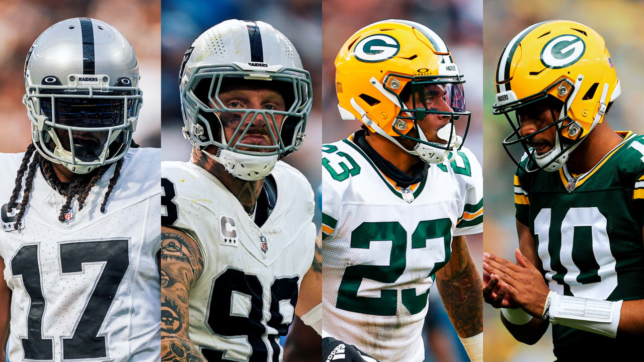 The Las Vegas Raiders face the Green Bay Packers in Week 5 at Allegiant ...