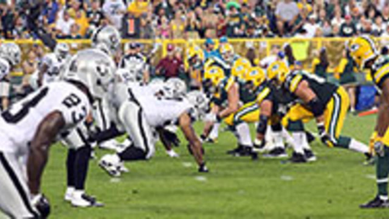 Raiders at Packers Quick Hits