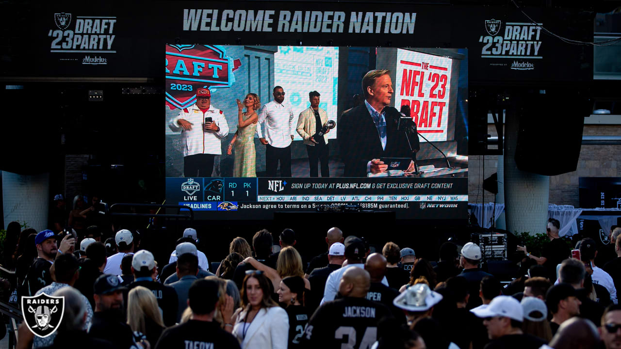 Photos: Raiders 2023 Draft Party at Marquee Nightclub