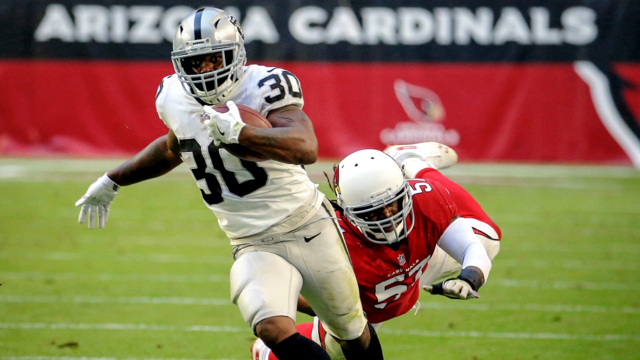 Raiders rushing attack enjoys huge day in win over Cardinals