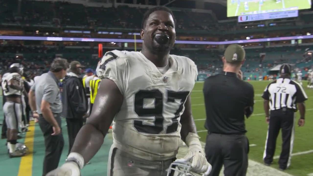 Victory Monday: Raiders Celebrate Win vs. Miami