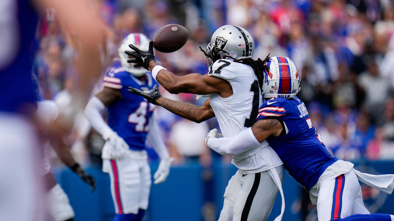 Raiders 2023 Week 2 Highlights vs. Bills | Jimmy Garoppolo throws to Davante Adams for 17 yards