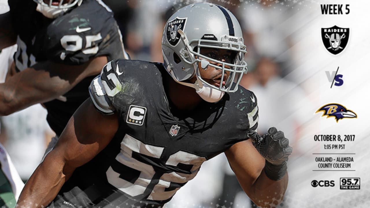 How To Watch/Listen To The Oakland Raiders Game Against The Baltimore ...