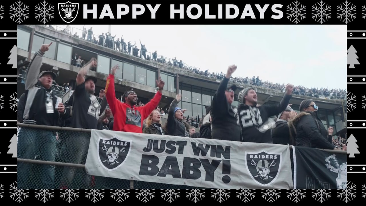Happy Holidays Raider Nation