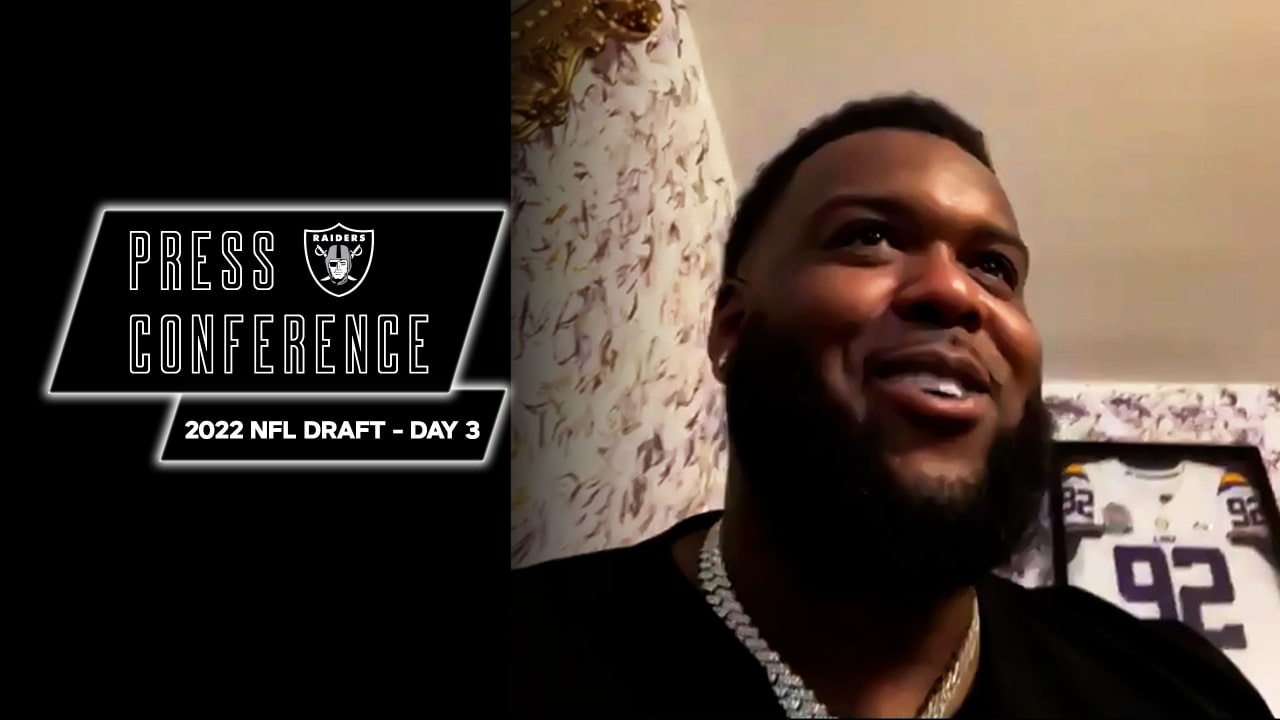 Neil Farrell Jr: 'I'm happy as heck to be a Raider'