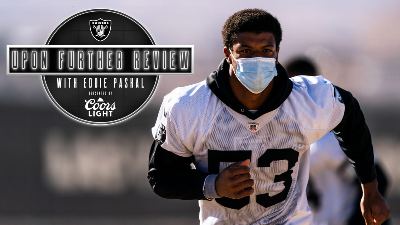 Javin White on his journey to the Raiders, navigating COVID as a rookie ...