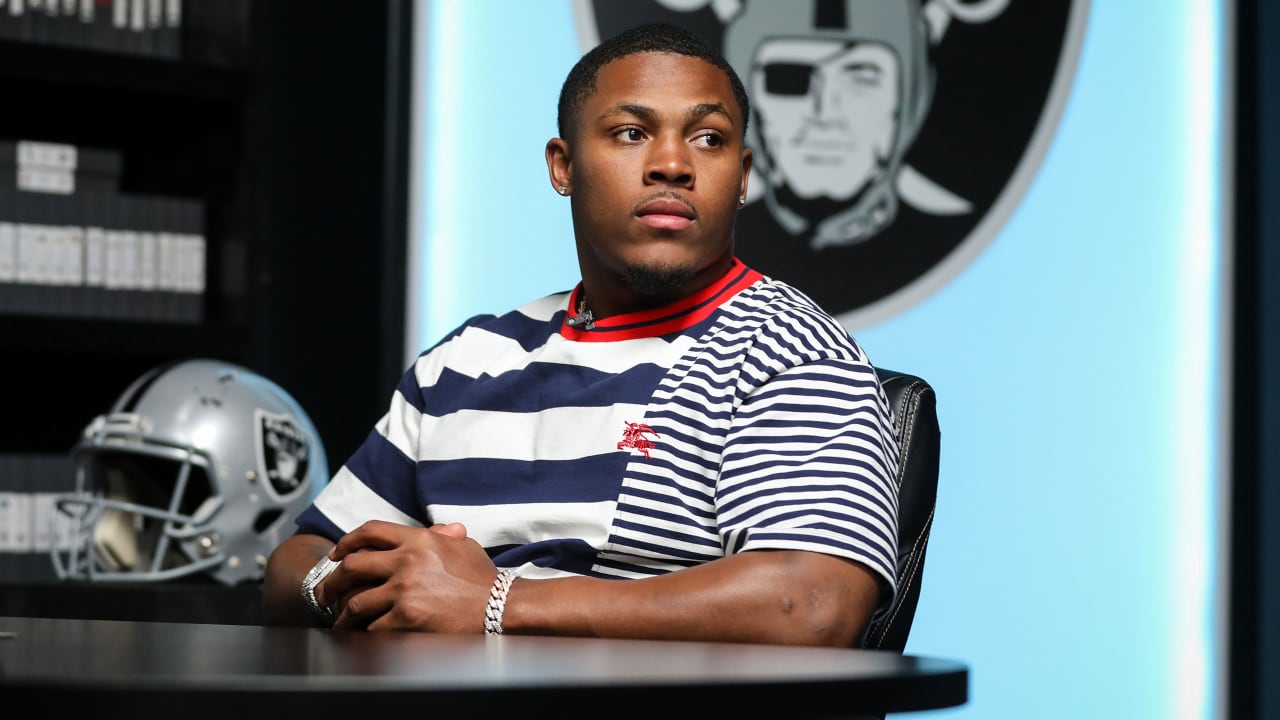 Rookie Josh Jacobs breaks down college film