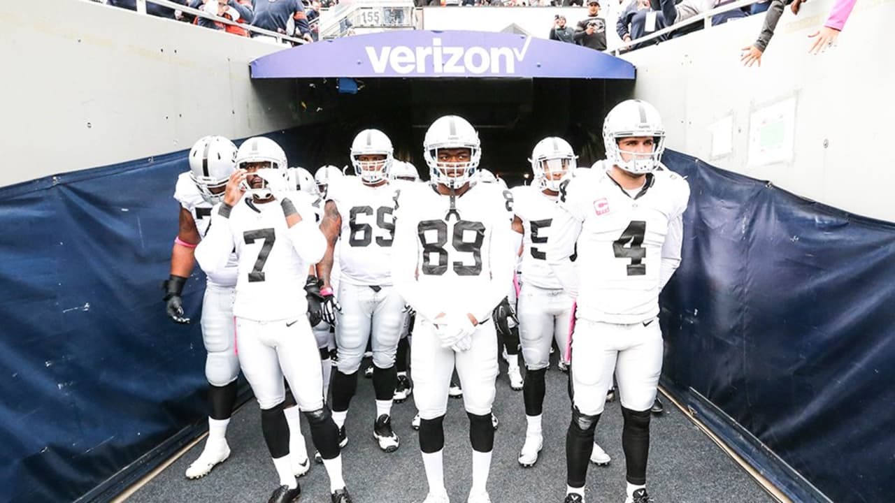 Game Action: Raiders Battle Through, Fall Short to Chicago