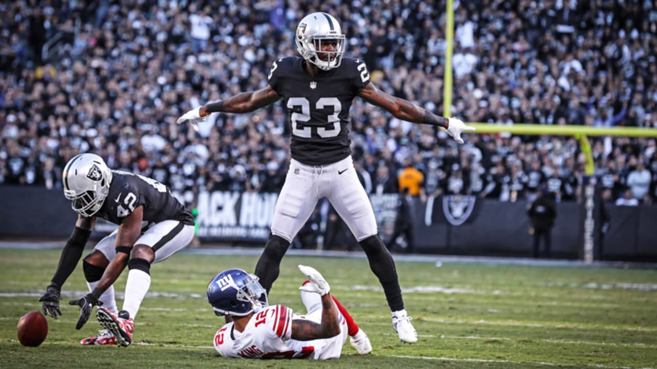 Highlights From The Oakland Raiders Win Over The New York Giants