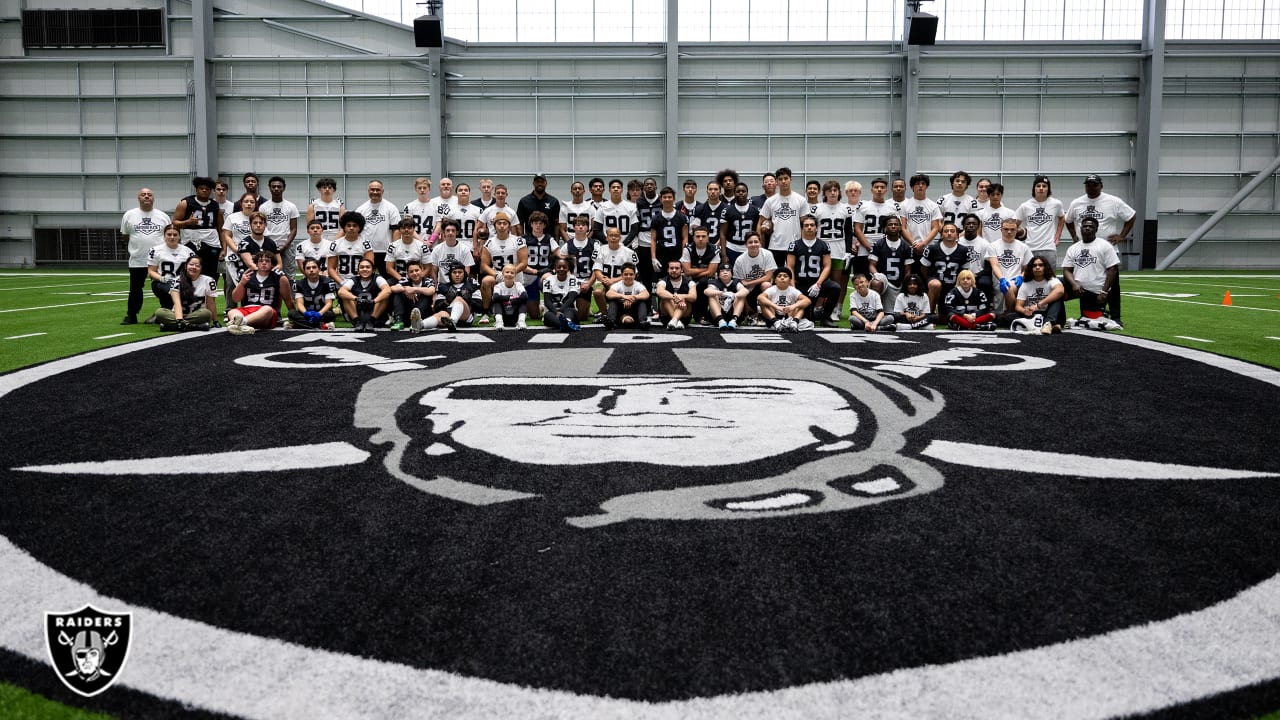 Photos: Raiders host ELITE Academy for a variety of position groups