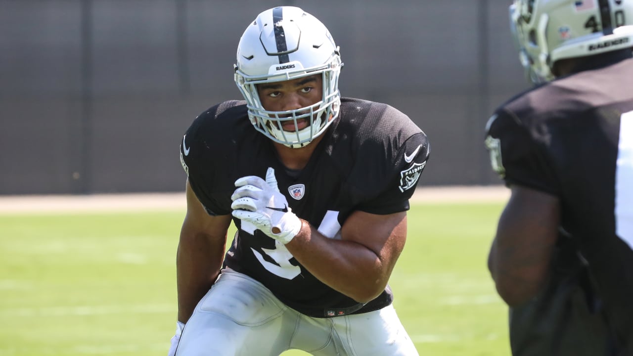 Coach Gruden talks Chris Warren III: "He's learning how to run behind ...