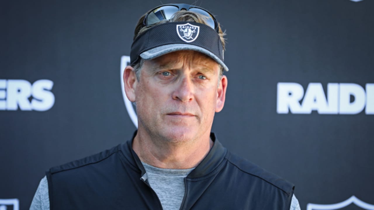 Head Coach Jack Del Rio Gets Ready For Bout With Baltimore Ravens
