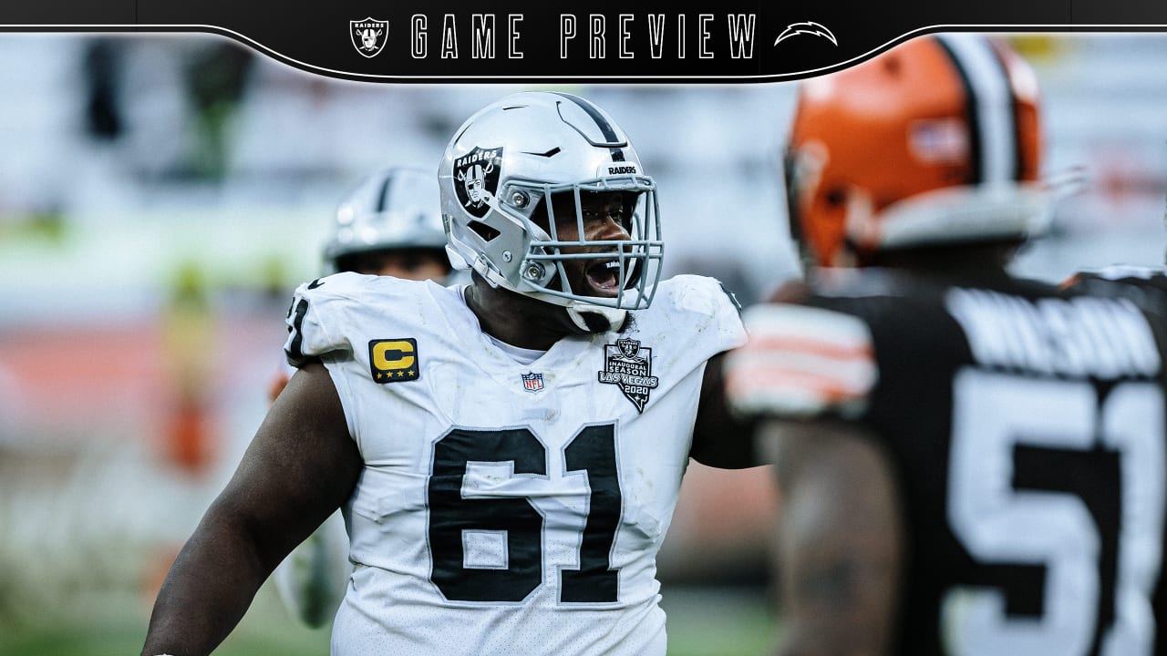 Game Preview: Raiders prepare for division battle with rival Chargers