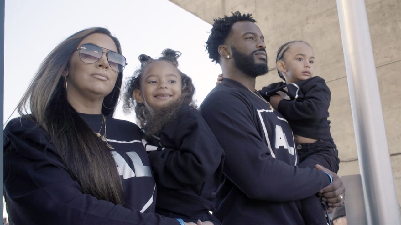 Marcel Reece lights Torch in memory of and tribute to Al Davis