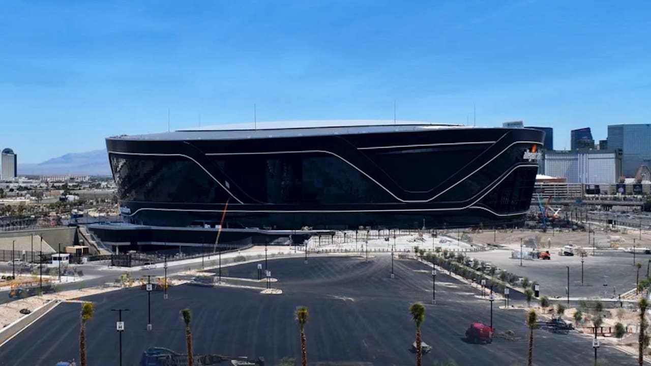 Allegiant Stadium construction update [31 months of work]